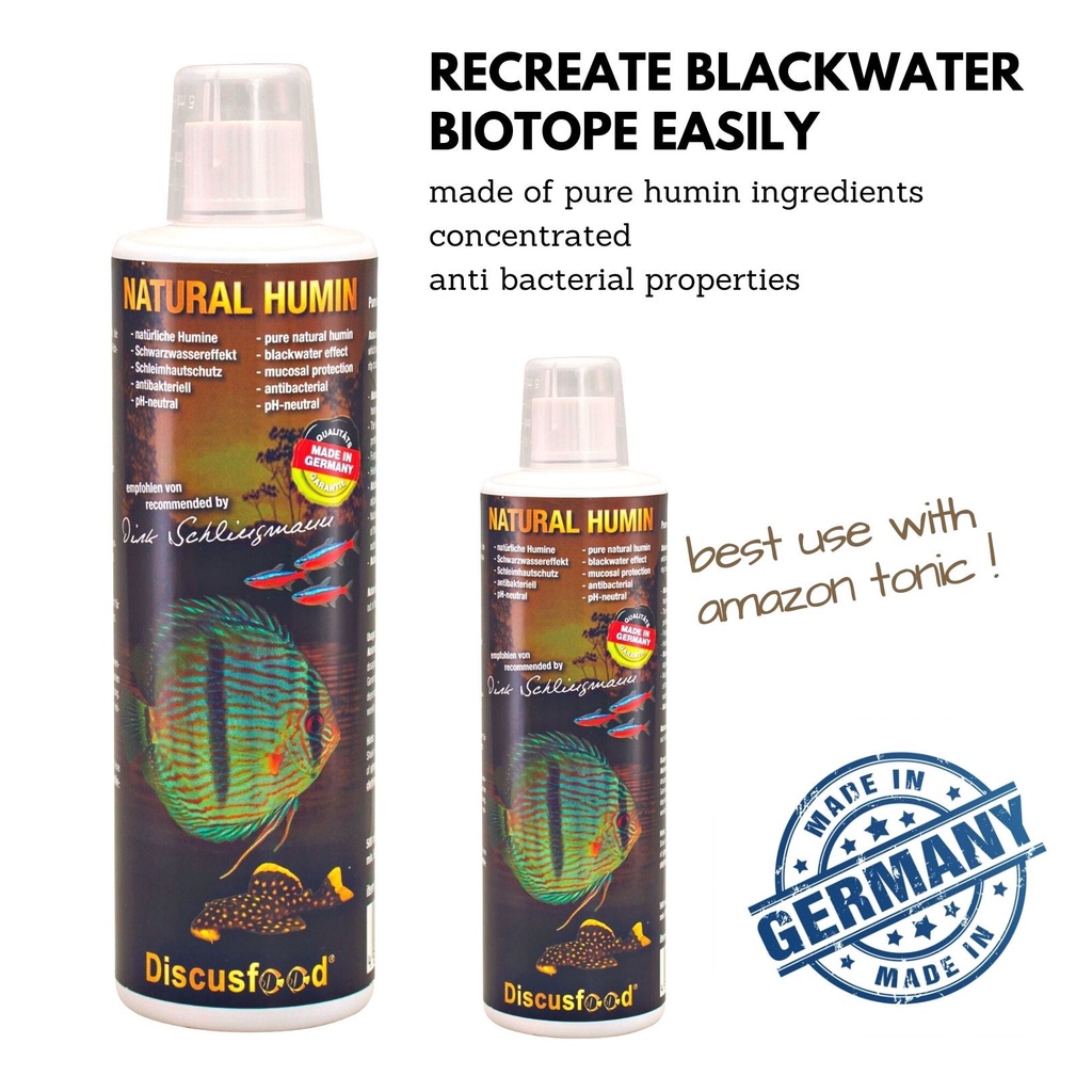 DiscusFood Natural Humin (Concentrated Pure Blackwater) (125/500ml ...