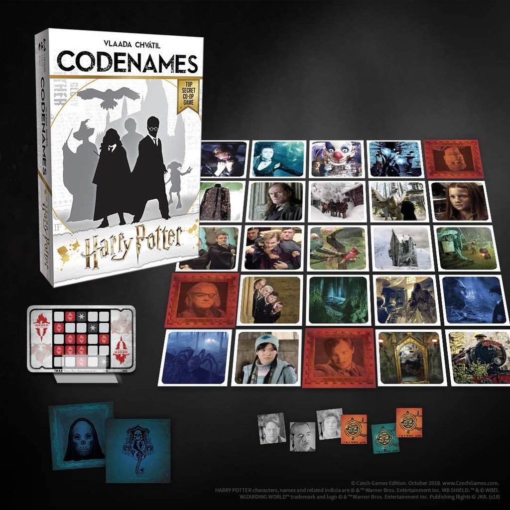 The Harry Potter code - cooperative word picture details board game ...