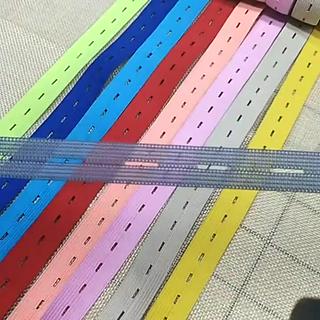 1Meter Elastic Bands 18mm Woven Button Hole Elastic Band Elast Stretch ...