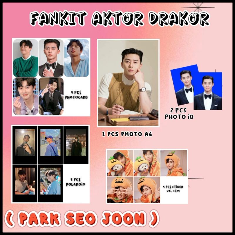 Fankit Park Seoul Joon / Fankit Korean Drama Actor / Fankit Actor ...