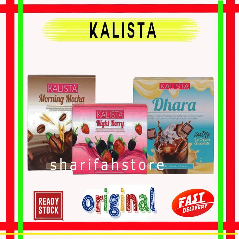 Kalista Dhara Drink Kalista Mocha Berry kalista dhara kalista Burn Ice ...