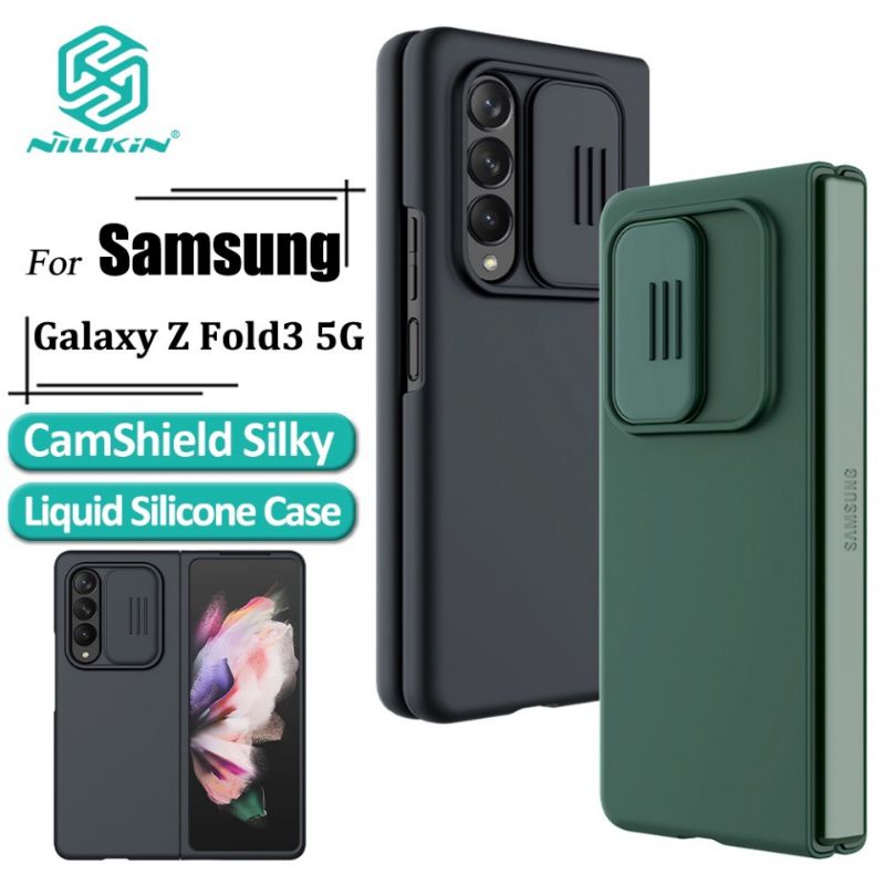 Genuine NILLKIN CamShield Silky magnetic silicon case for Z Fold 5 / Z ...