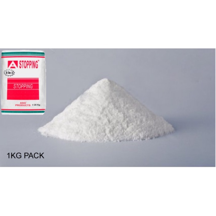 ASG CEMENT STOPPING COMPOUND 1KG/ SIMEN PLASTER CEILING 1KG | Shopee ...