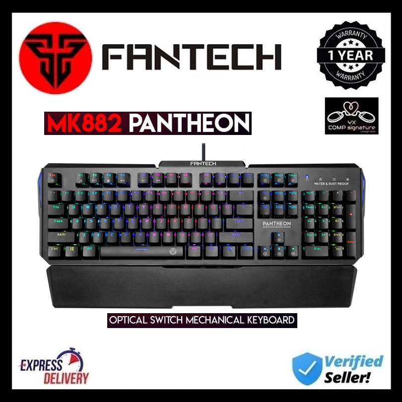 FANTECH MK882 PANTHEON RGB MECHANICAL KEYBOARD | Shopee Singapore