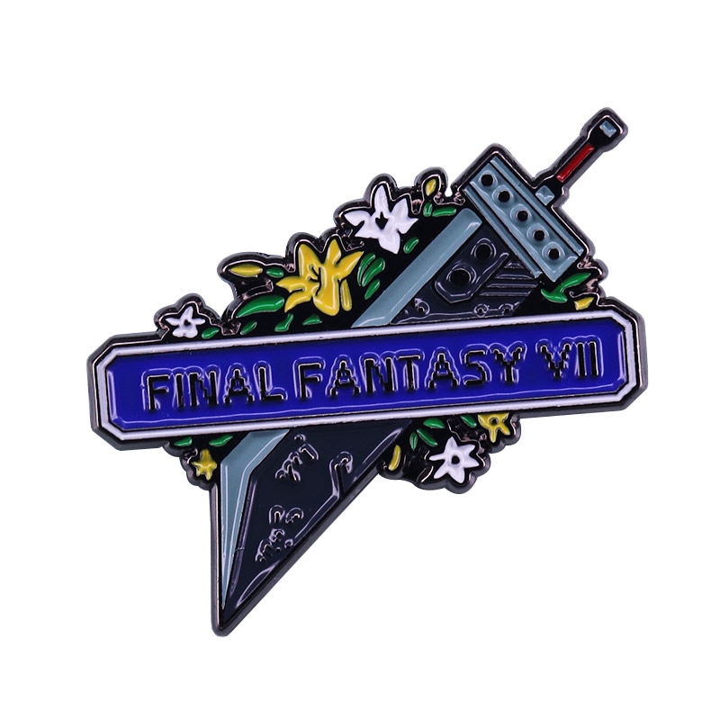 Final Fantasy VII Buster Cloud Pin Nostalgia Game Jewelry In ...
