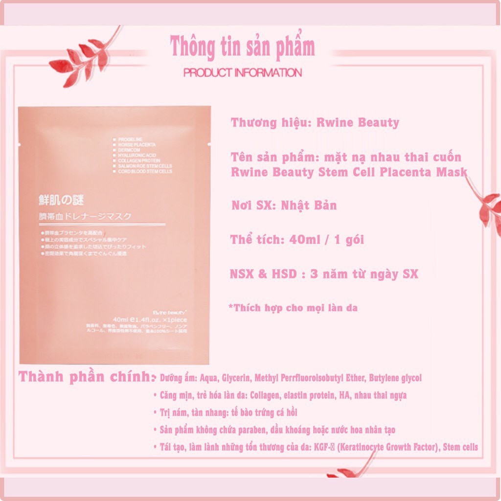 Sheep placenta mask - Umbilical Sheep Placenta Stem Cell Mask ...