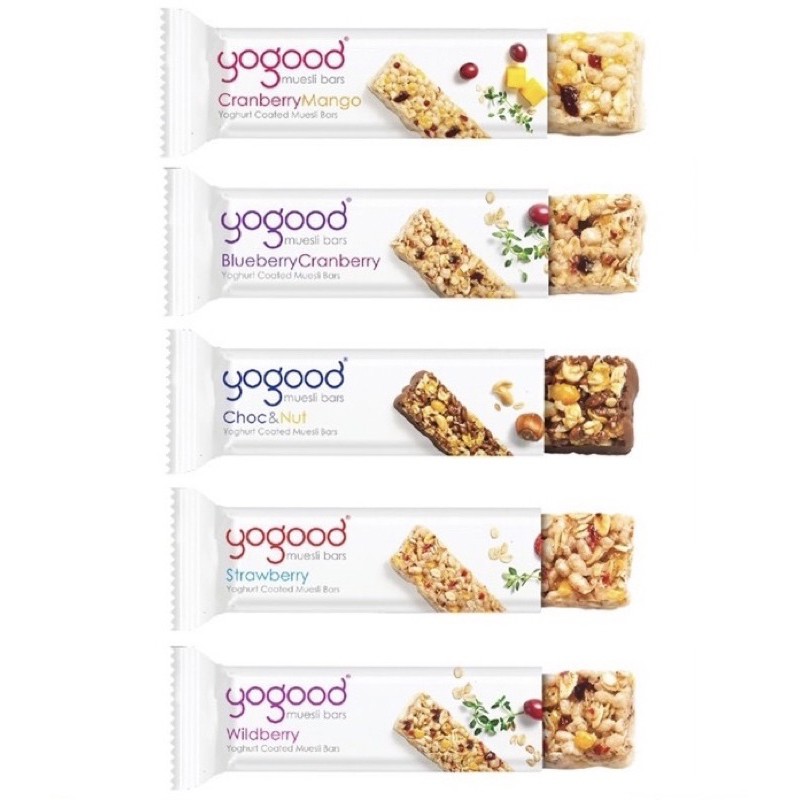 Yogood Muesli Bar Assorted Flavors 138g | Shopee Singapore