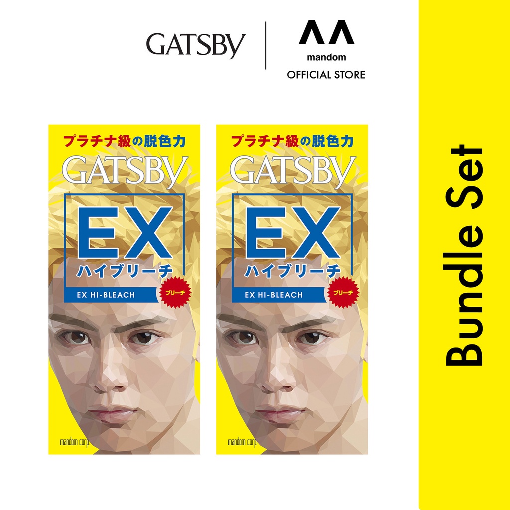 Bundle of 2 GATSBY Natural Bleach Colour Shopee Singapore