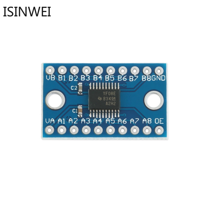 3.3V 5V TXS0108E 8 Channel Logic Level Bi-directional Converter Module TXB0108 Mutual Adapter ...
