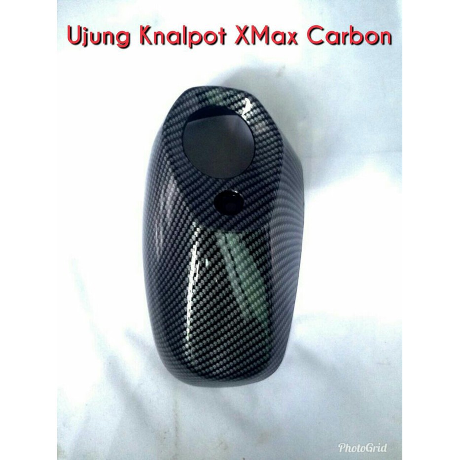 Xmax Carbon Exhaust End Cover Yamaha Xmax Carbon Exhaust End Cap ...