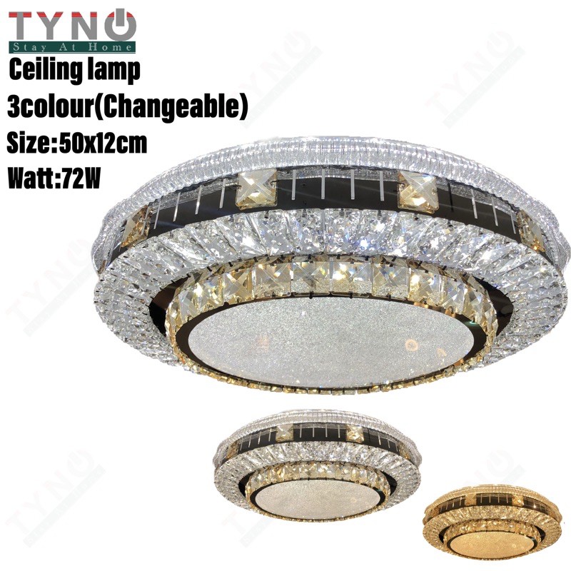 A49/D49-72w Ceiling lamp 3colour changeable | Shopee Singapore