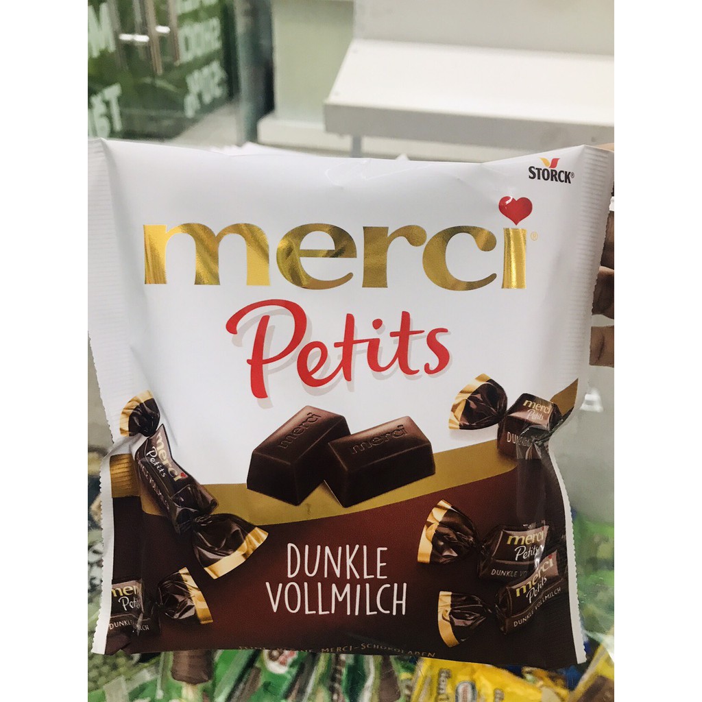 Merci bitter milk chocolate candy 125g date 2024 | Shopee Singapore