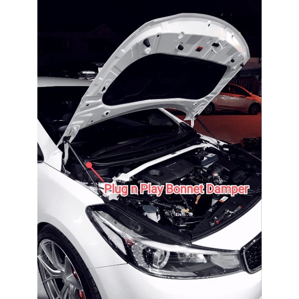 Kia Cerato K3/Cerato Koup Plug And Play Front Bonnet Absorber Bonnet ...