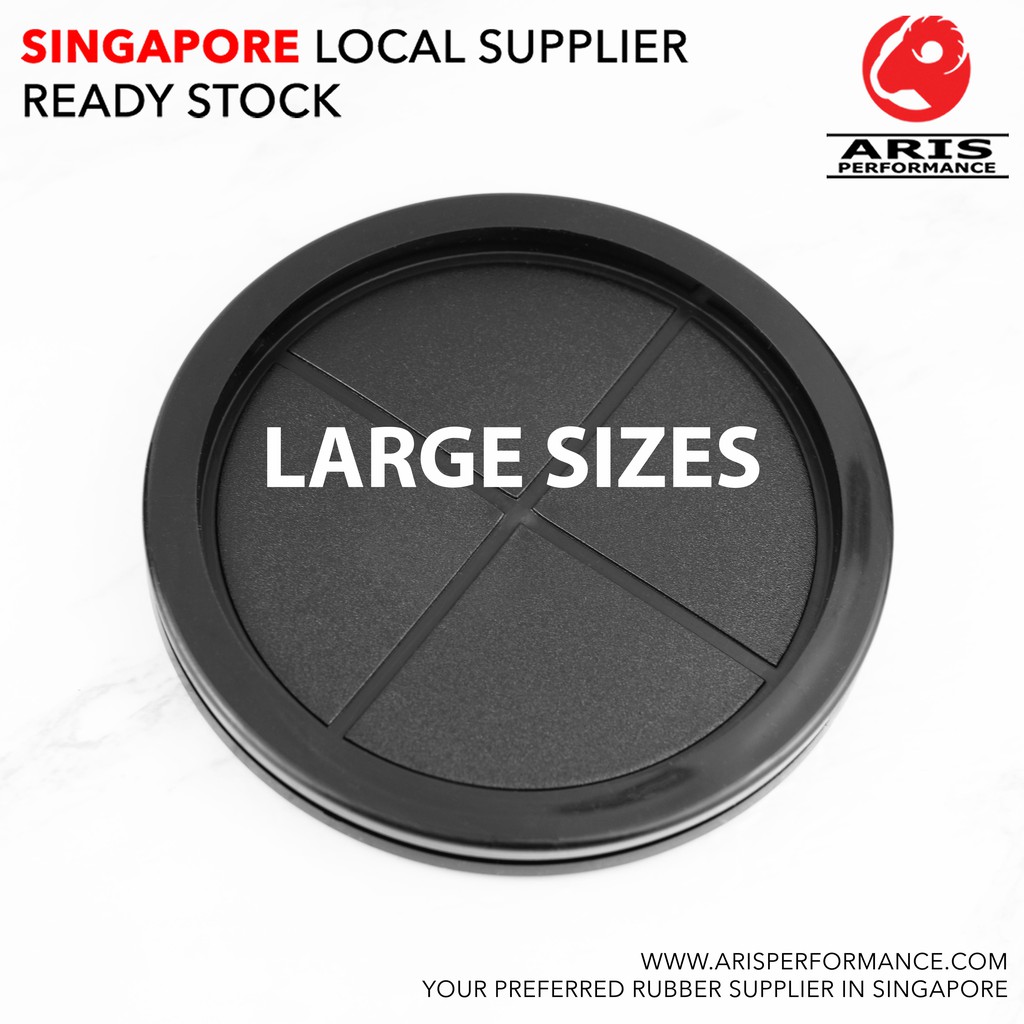 LARGE Rubber Hole Cover For Wire Cable Bush Blind Grommet, 2 Pieces Per ...