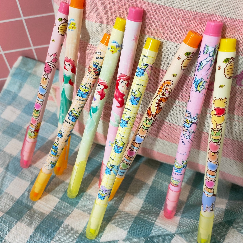 Disney Made In Taiwan Highlighter Pooh Three-Eyed Monster Mermaid ...