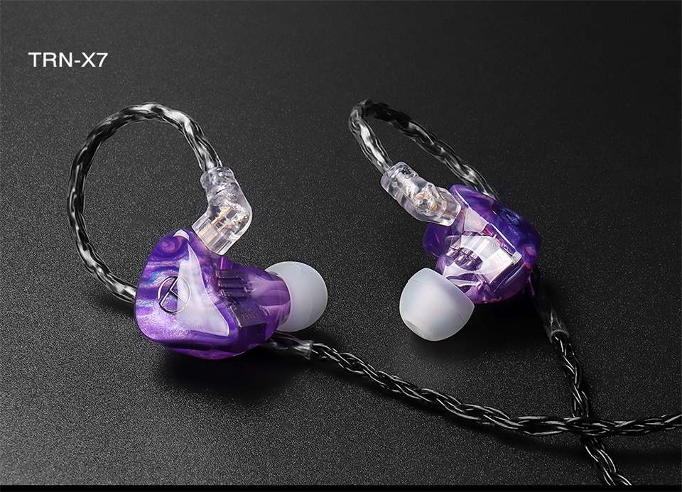 TRN T2 PRO 16 Core Silver Plated HIFI Upgrade Cable 3.5/2.5/4.4mm Plug MMCX/2Pin For TRN KZ CCA ...