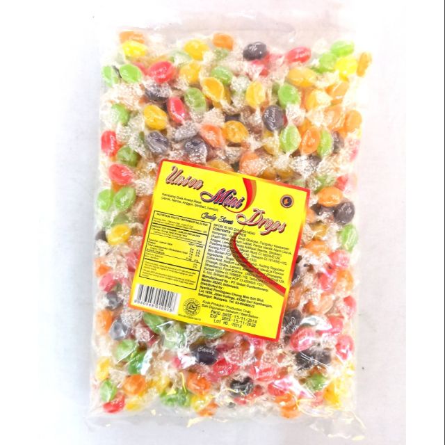 450 Pcs Union Mini Drops Assorted Mix Fruit Candy HALAL | Shopee Singapore
