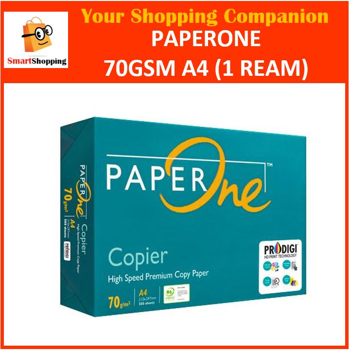 PaperOne Paper One Copier Paper 70gsm A4 (1 Ream) 70g | Shopee Singapore