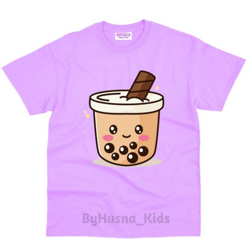 BOBA BUBBLE TEA CHILDREN'S CLOTHES BOBA CHILDREN'S T-SHIRTS CUTE TOPS ...