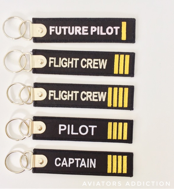 PREMIUM Aviation Key Chains/Tags BOEING AIRBUS Keychains Pilot ...