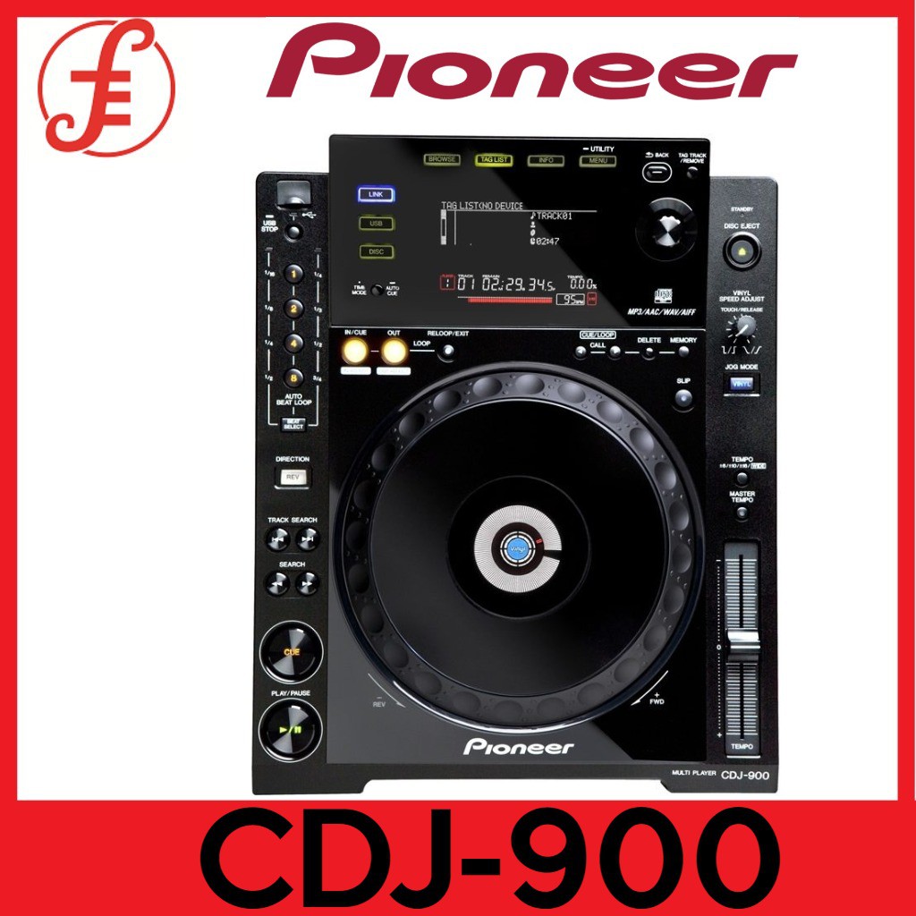 Pioneer CDJ-900 PRO \ DJ CDJ-3000 \ CDJ-900 w/ DJM-A9 Bundle DJ ...