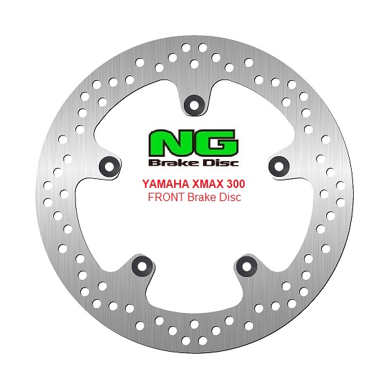 Yamaha Xmax 300 NG Brake Disc / Brake Rotor Front and Rear (Made in ...