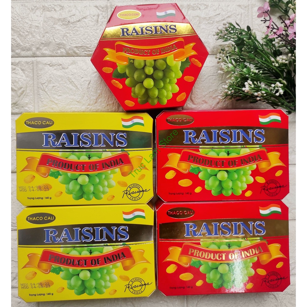 Raisins Raisins - Imported From India - 100% Pure - 140g Box {Beautiful ...