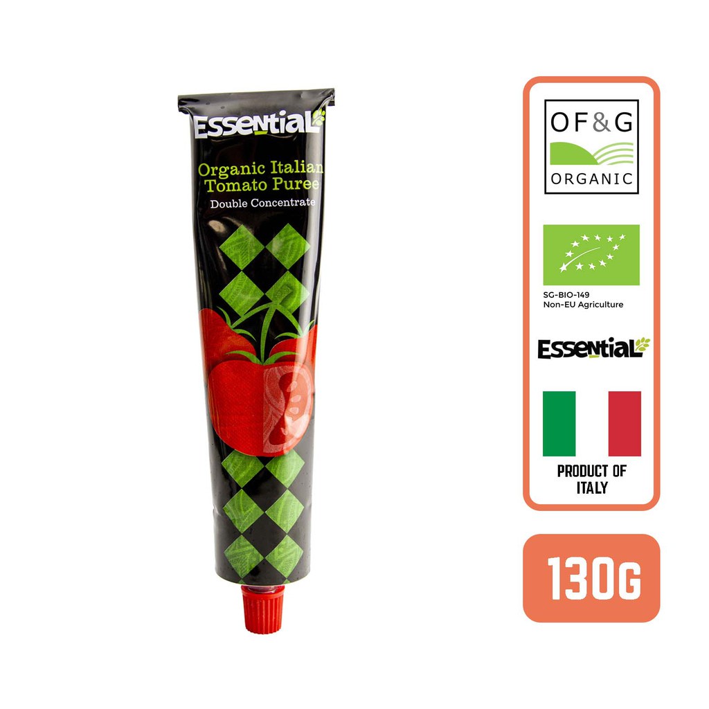 [Bundle of 5] Essential Organic Italian Tomato Puree Double Concentrate ...