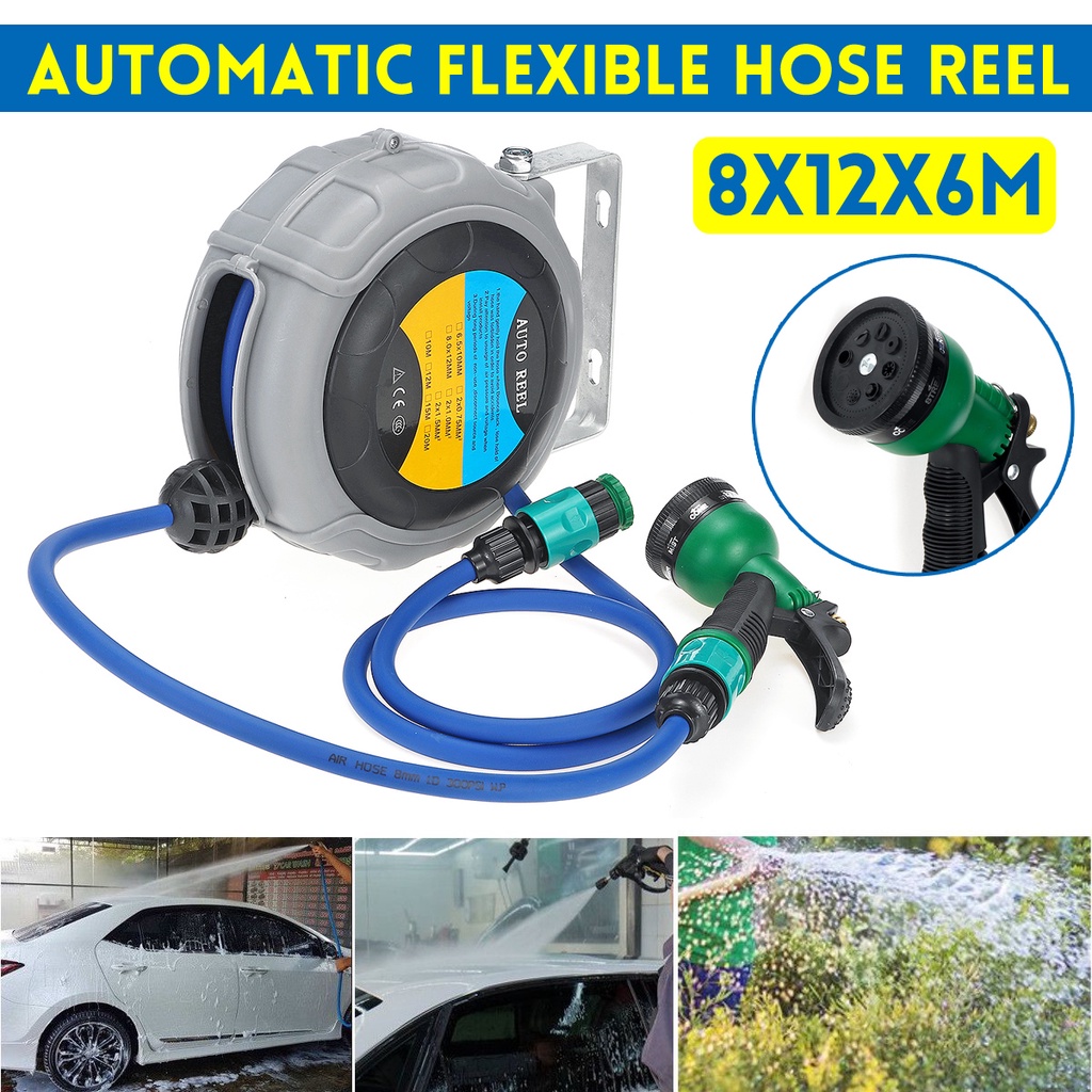 Flexible Hose Reel Automatic Reel Retractable Pipe TPU Clamping Tube ...