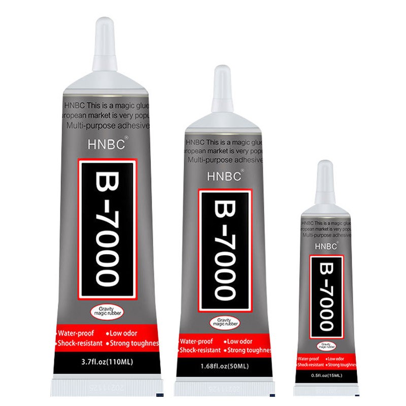 Multipurpose B7000 Medium Adhesives Transparent Liquid Glue 15ml 50ml 110ml LCD Glue | Shopee ...