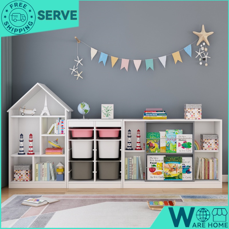 Storage CK Rack Gs Cabinet Children's Picture Bookshelf Book Rack Solid ...