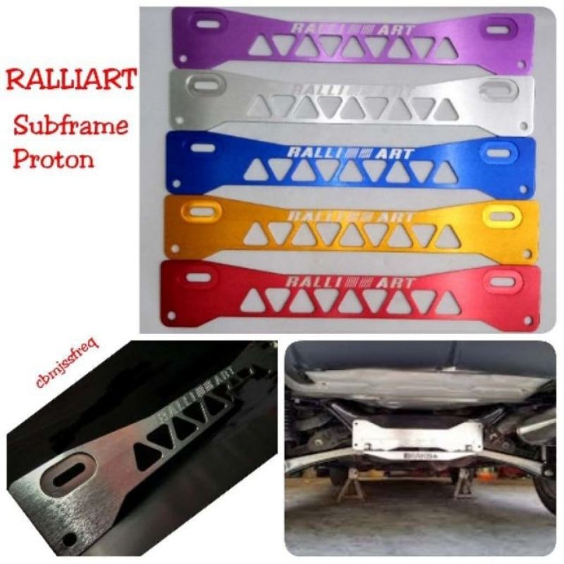 Ralli Art Rear Subframe ASR Proton Waja Wira Persona Gen 2 GTI Satria ...