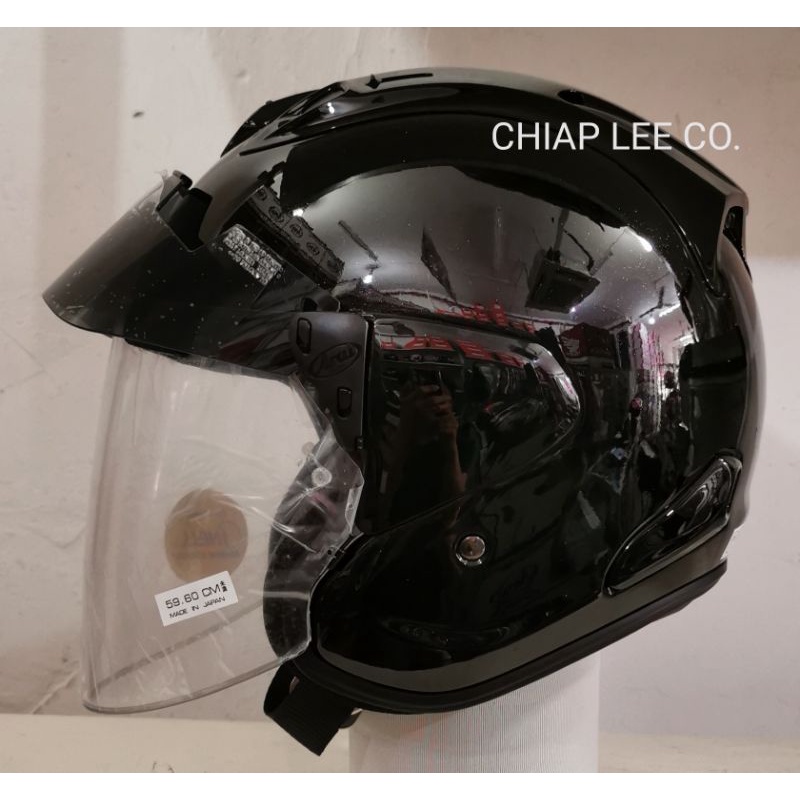 Arai VZ RAM PLUS glass black (NEW) PSB Approved | Shopee Singapore