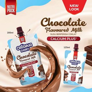 ORIGINA Dairy Tamar Milk/ChocMilk/TeaMilk(TehTarik) (200ml) | Shopee ...