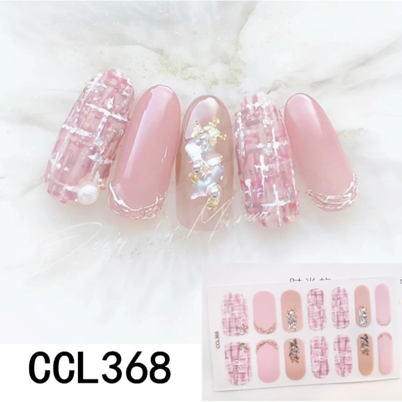 14pcs/set Fashion Nail Sticker Waterprrof Lovely Nail Art Nail Sticker ...