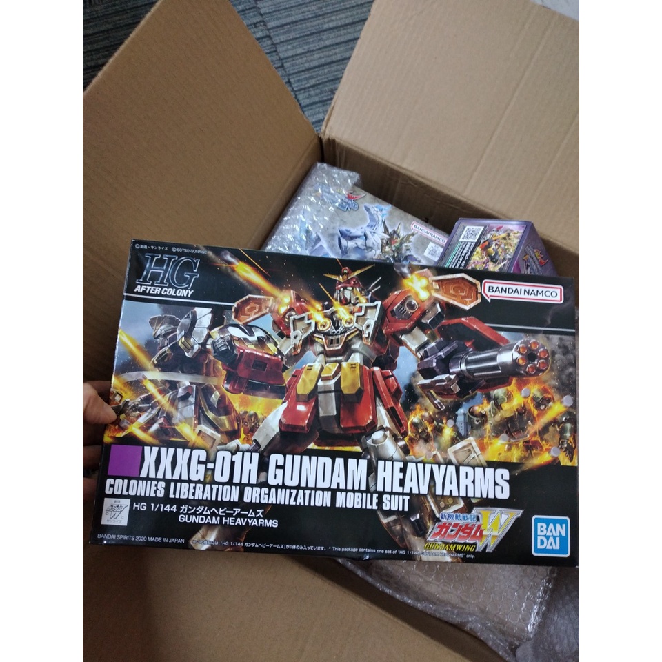 Hg AC 1/144 GUNDAM HEAVYARMS Assembly Model - GENUINE BANDAI | Shopee ...