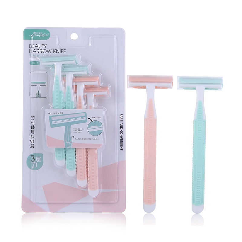 4Pcs rake knives armpit hair shaving knife shaving armpit hair leg hair ...