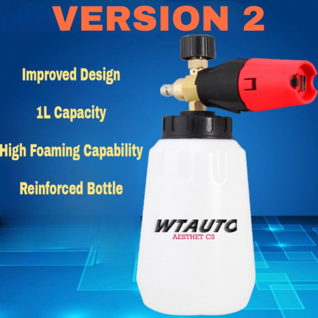 [Support 🇸🇬] HDB Foam Cannon Large Bottle for MSCP Condo Car Wash Jet ...