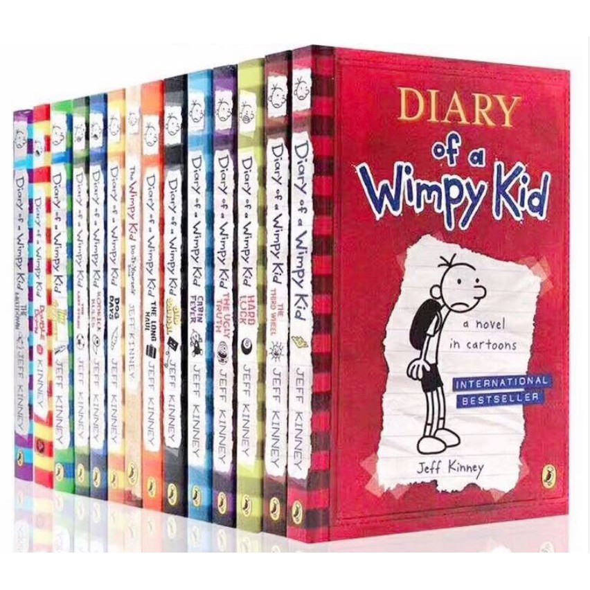 👉[SG READY STOCK] [23 BOOKS] Diary of a Wimpy Kid Collection | Shopee ...