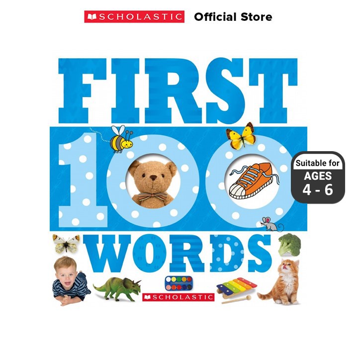 First 100 Words - Bright and Colourful Book (ISBN: 9789810980399 ...
