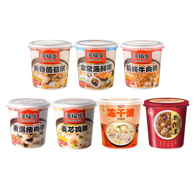 Haifusheng Preserved Egg Thin Meat Congee Essence Stewed Beef Congee ...