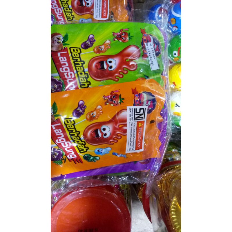 Planet fruity fruit flavored candy stem contains 20 pcs | Shopee Singapore