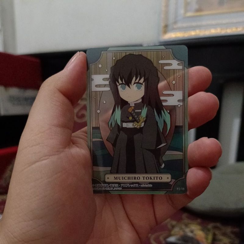 Kimetsu No Yaiba Chibi Muichiro Tokito Card | Shopee Singapore