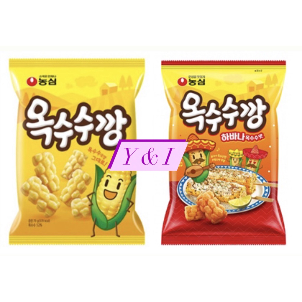 [Koren snack] NONGSHIM korean snack corn cracker 70g | Shopee Singapore