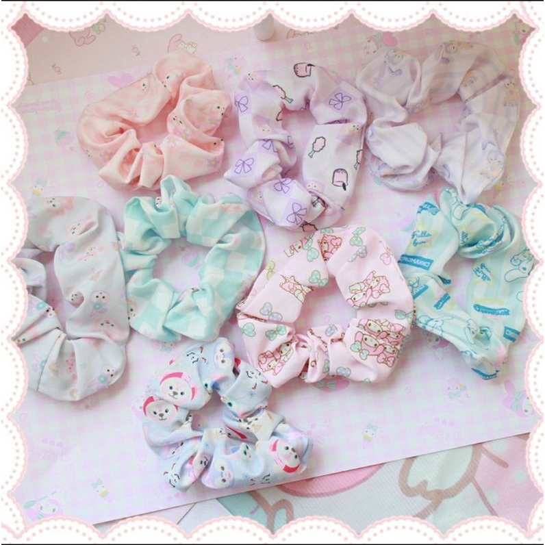 SG STOCK Sanrio Scrunchie Hair Tie | Stella Lou Duffy My Melody ...