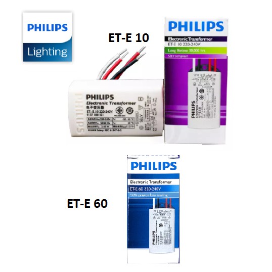 Philips Electronic Transformers ET-E 10 ET-E 60 | Shopee Singapore