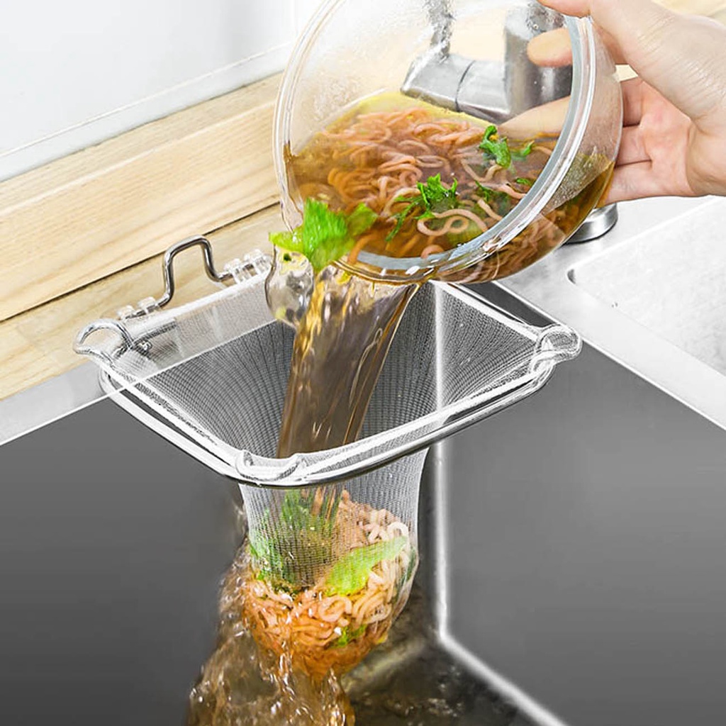 JUJIAJIA Stainless steel reversible Kitchen Sink Leftovers Food ...