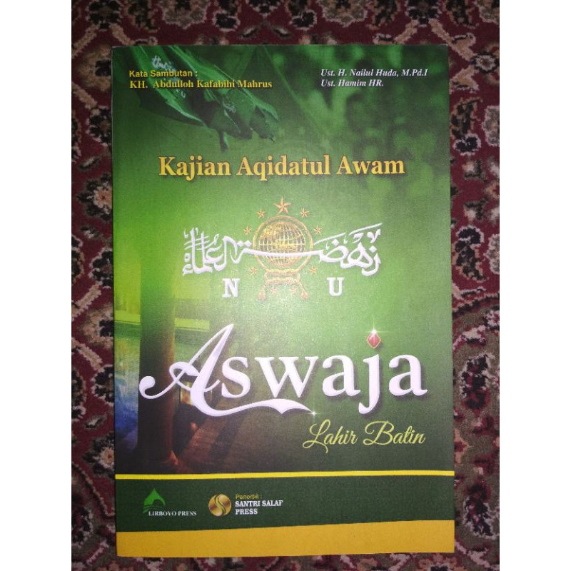 Aqidatul Awam NU Aswaja Study Of Batin (Book Study And Analysis Of lirboyo Translation) | Shopee ...