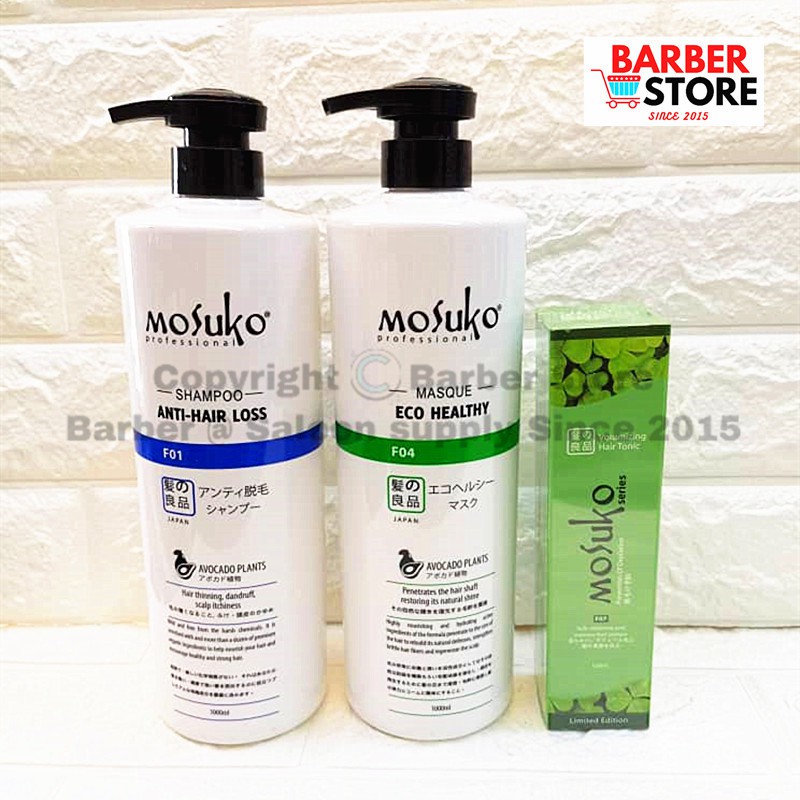 Mosuko anti shp 1L + Eco Masque 1L + Tonic 120ml promtion set | Shopee ...