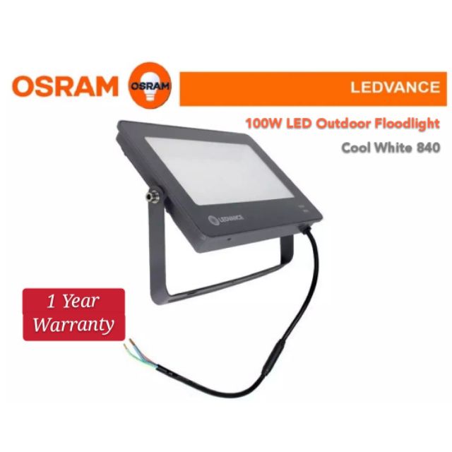 Floodlight OSRAM LED LEDVANCE 100W Outdoor Floodlight (Cool White) | Shopee Singapore